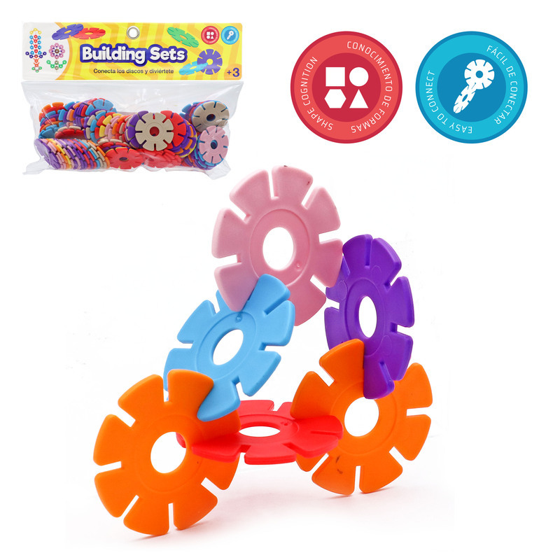 DISCOS PARA ARMAR BLOQUES | Mundo Escolar